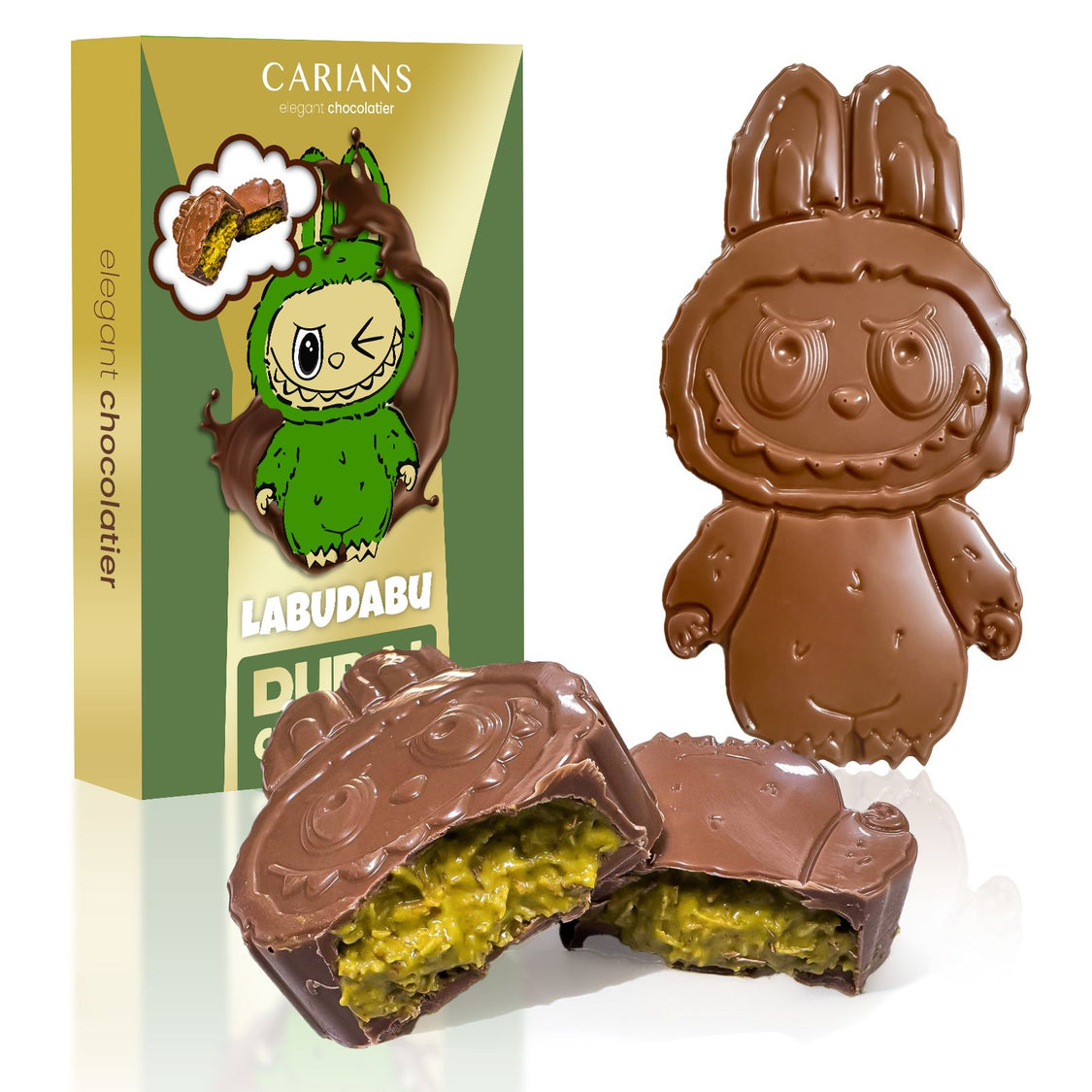 Viral Labubu Dubai Chocolate Bar - 3.52 oz – Cariansbistro